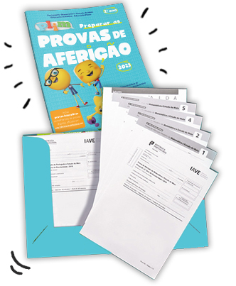 PLIM! Preparar as Provas de Aferição 2.º ano inclui: